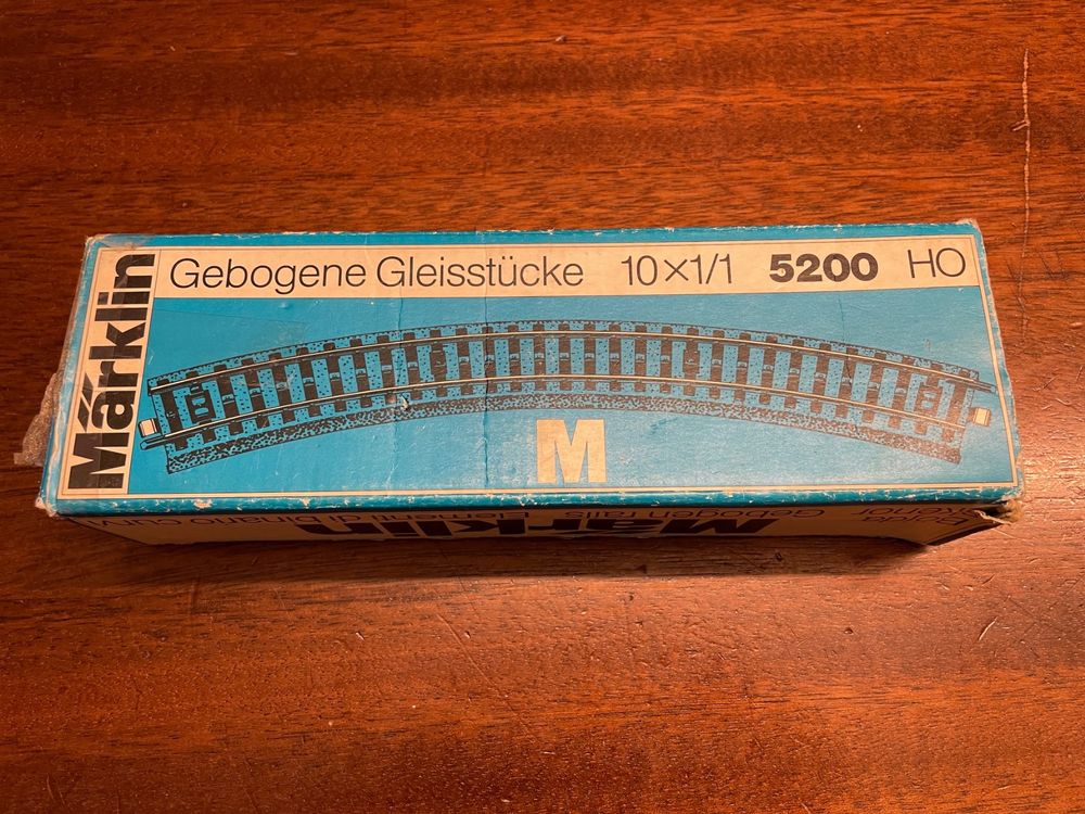 Märklin 5200 H0 M-Gleise (Los-2) (Gebraucht) in Hildisrieden für CHF 10 ...