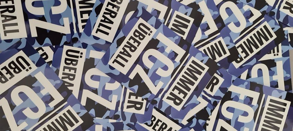 50x grosse FCZ sticker/aufkleber FC ZÜRI | Kaufen auf Ricardo