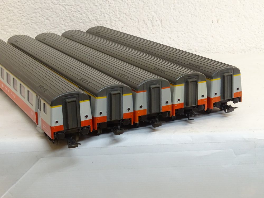 Liliput 885 SBB Swiss Express Zug, 5 teilig, H0, GS/DC,OVP (Gebraucht) in Wohlen für CHF 91 ...