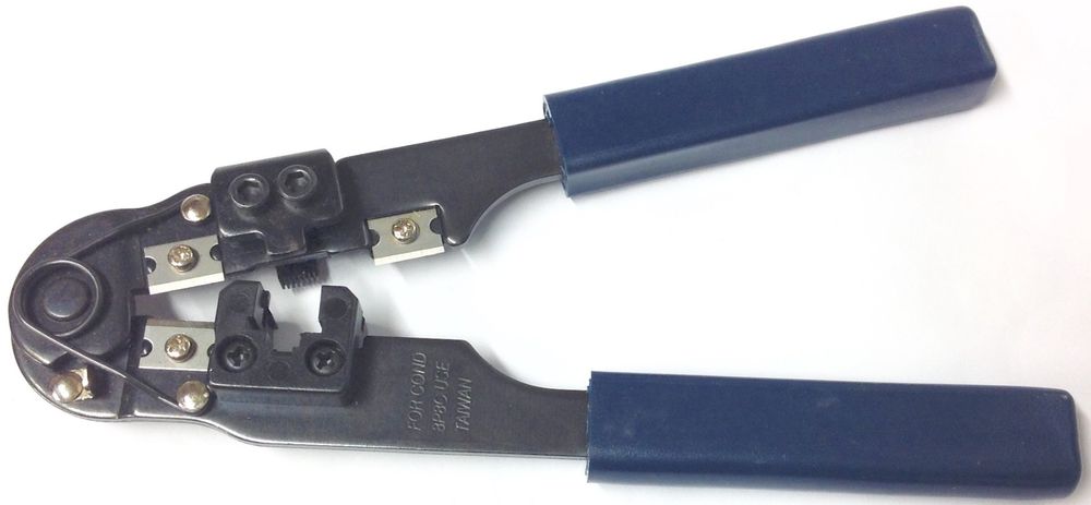 Universal Modular Crimping Tool 8P RJ45 schwarz (Gebraucht) in Reinach ...