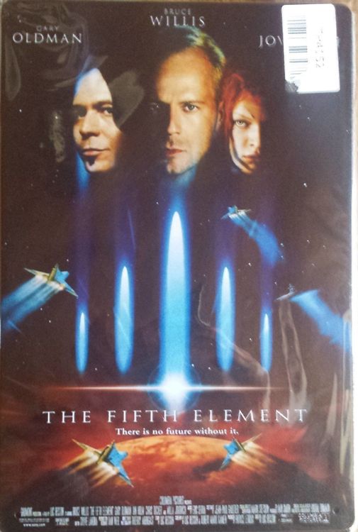 NEU/OVP: Das fünfte Element Blechschild Bruce Willis (Neu und ...