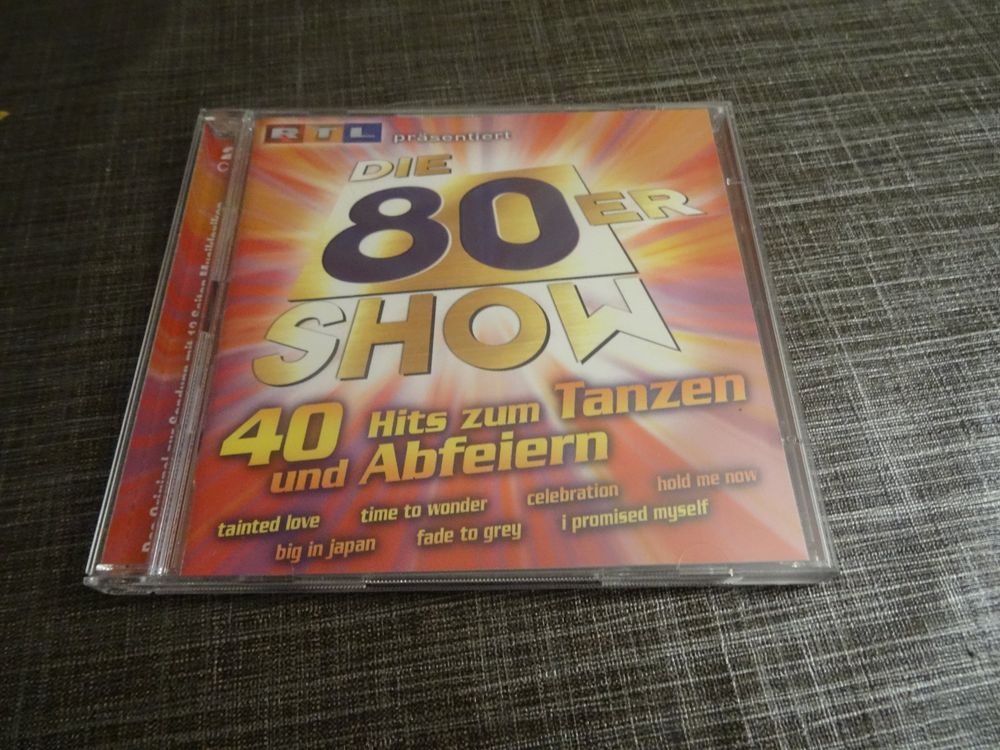 RTL Die 80er Show - 40 Hits zum tanzen und abfeiern CD (Gebraucht) in ...