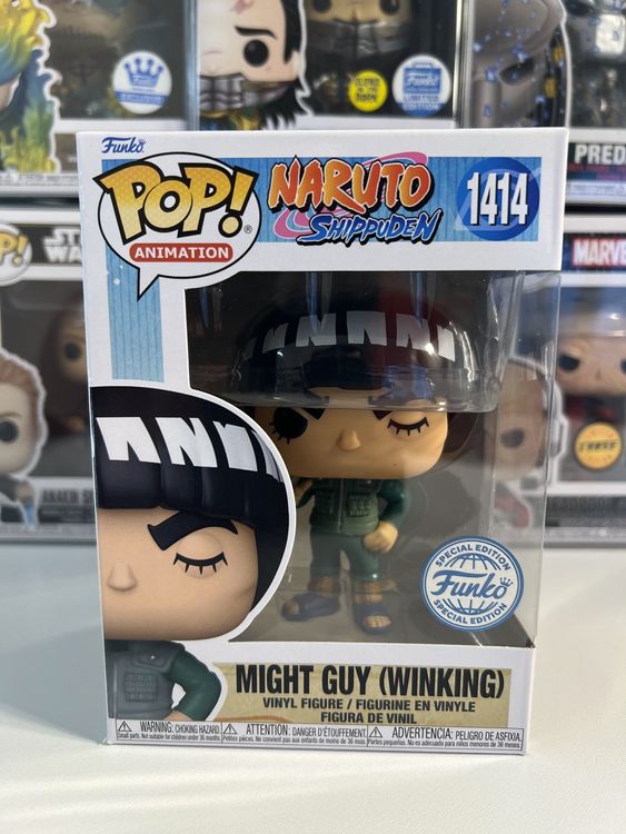 Funko POP! Animation Naruto Shippuden Might Guy (Winking) | Kaufen auf ...