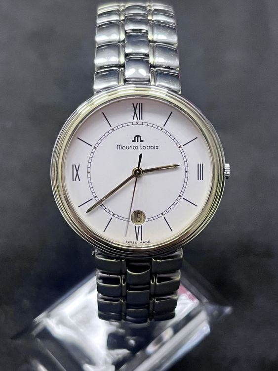 ⚜️ Maurice Lacroix Herrenarmbanduhr – Swiss Made – Selten! (Gebraucht ...