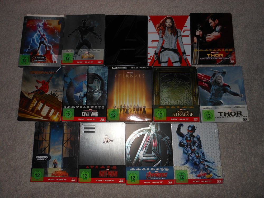 Avengers Marvel Steelbook Collection (Gebraucht) in Liebefeld für CHF ...