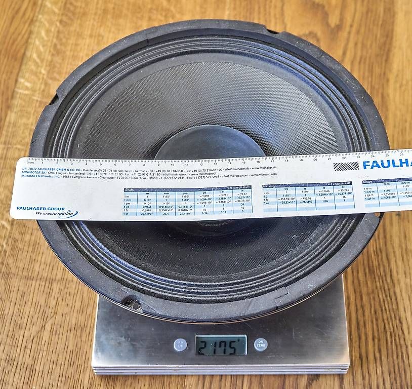 10" Breitband Lautsprecher, Mid-Bass-Treiber - klingt top! (Gebraucht ...