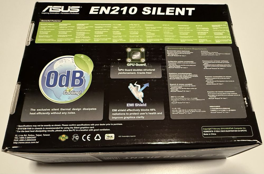 ASUS EN210 Silent Grafikkarte - Top Zustand! Sofort! (Neu (gemäss ...