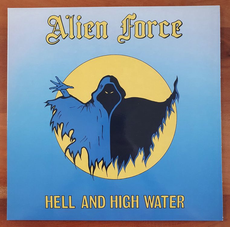 Alien Force - Hell And High Water LP clear yellow | Kaufen auf Ricardo