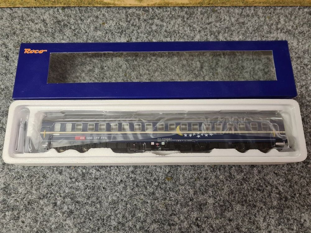 Spur H0, SBB Schlafwagen Mond Roco 64763 | Kaufen auf Ricardo
