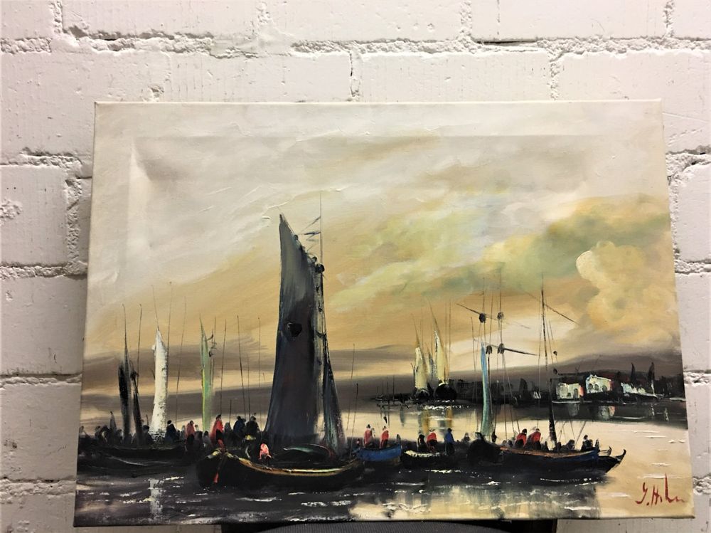 Magischer Sonnenuntergang im Meer Bild Signiert (Gebraucht) in Zürich für CHF 15 – nur Abholung ...