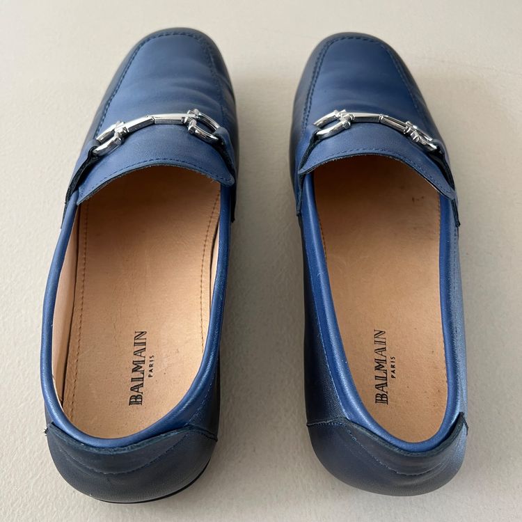 dunkelblaue BALMAIN Loafers - neuwertig (Gebraucht) in Zürich für CHF ...