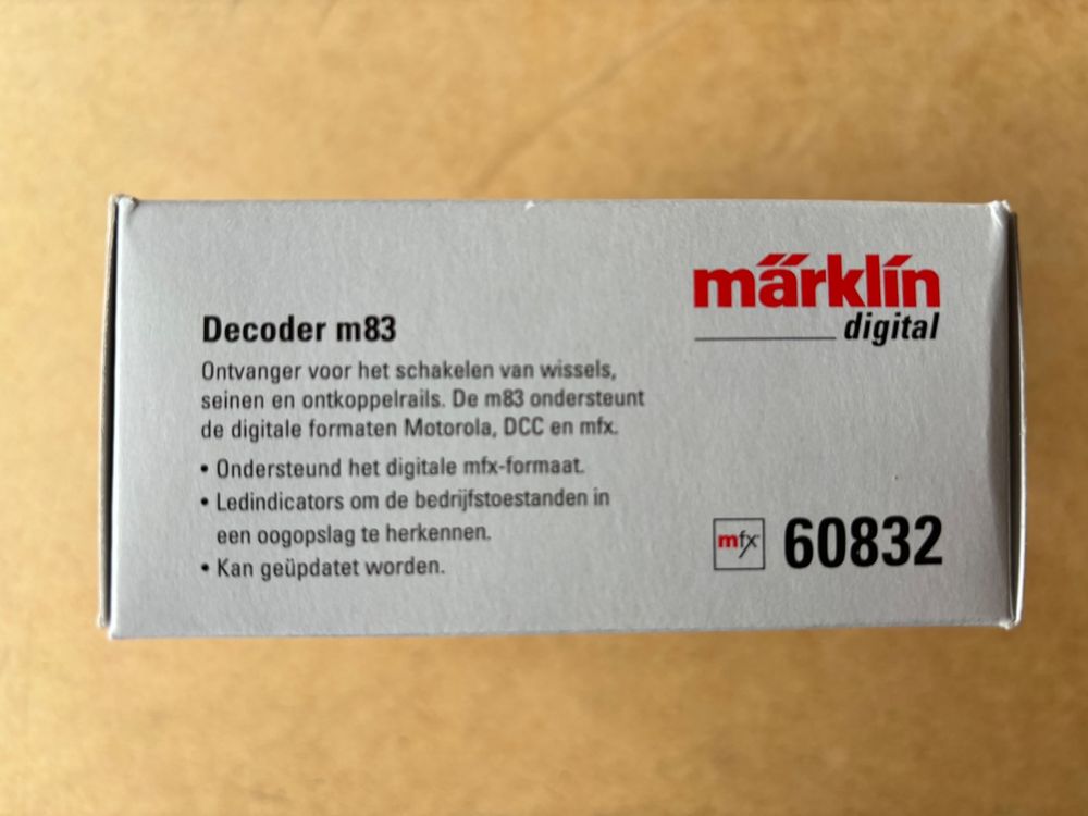 Marklin 60832 Decoder M83 MFX | Kaufen auf Ricardo