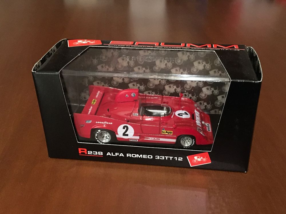 Alfa Romeo 33TT12 N°2 - 1/43 1000Km Monza 1975 Merzario-Lafi (Neu ...