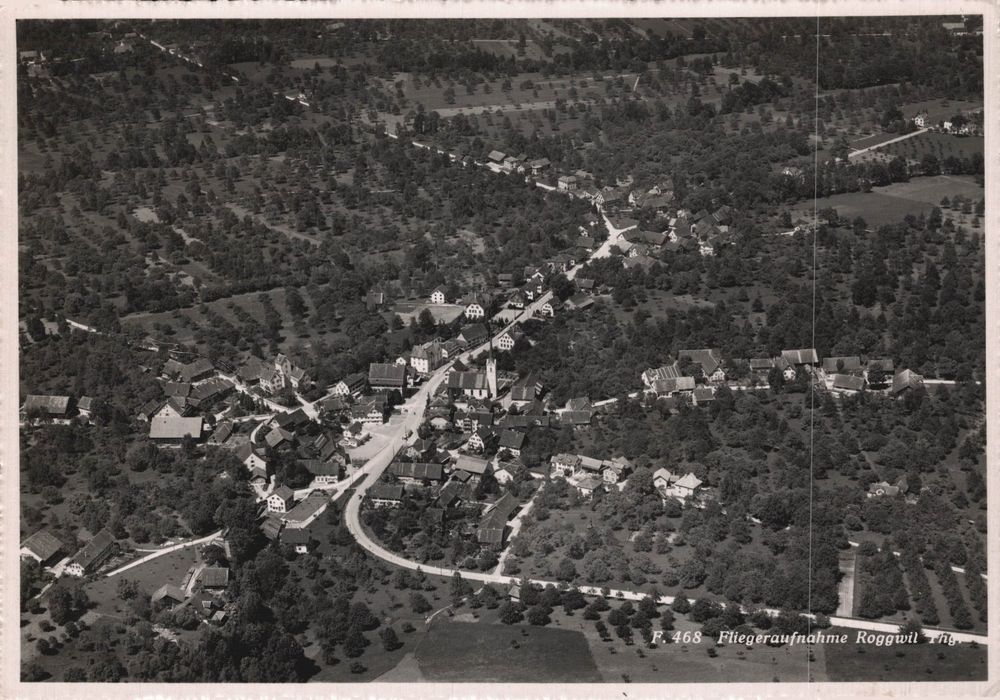 Fliegeraufnahme Roggwil (TG) (Gebraucht) in Bronschhofen für CHF 12 – mit Lieferung auf Ricardo ...
