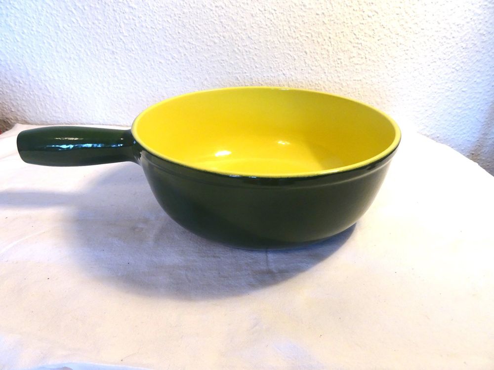 Gusseisen Fonduepfanne Caquelon Von Roll 1970er | Kaufen auf Ricardo