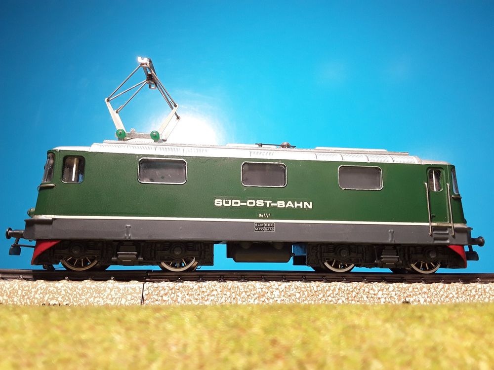 HAG 160 _ Lokomotive Süd-Ost-Bahn Re 4/4 SOB _ Spur H0 (Gebraucht) in ...
