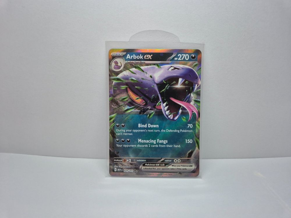 Pokemon 151 Arbok ex MEW 024 EN (Neu (gemäss Beschreibung)) in Biel ...