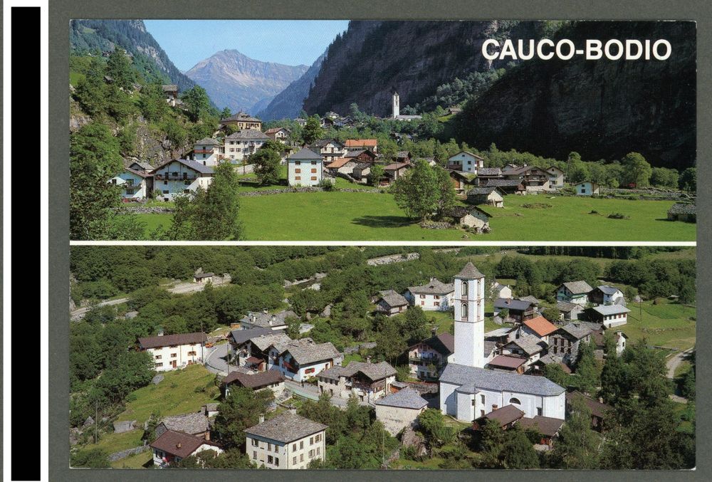 AK color Cauco GR Bodio, Val Calanca ≈ 1980 | Kaufen auf Ricardo