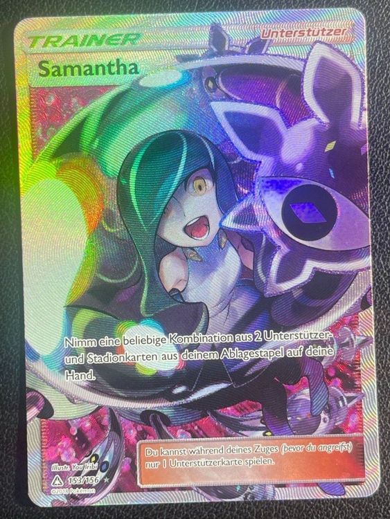 Samantha 153/156 Ultra Rare Full Art Pokémon Ultra Prisma (Neu (gemäss ...