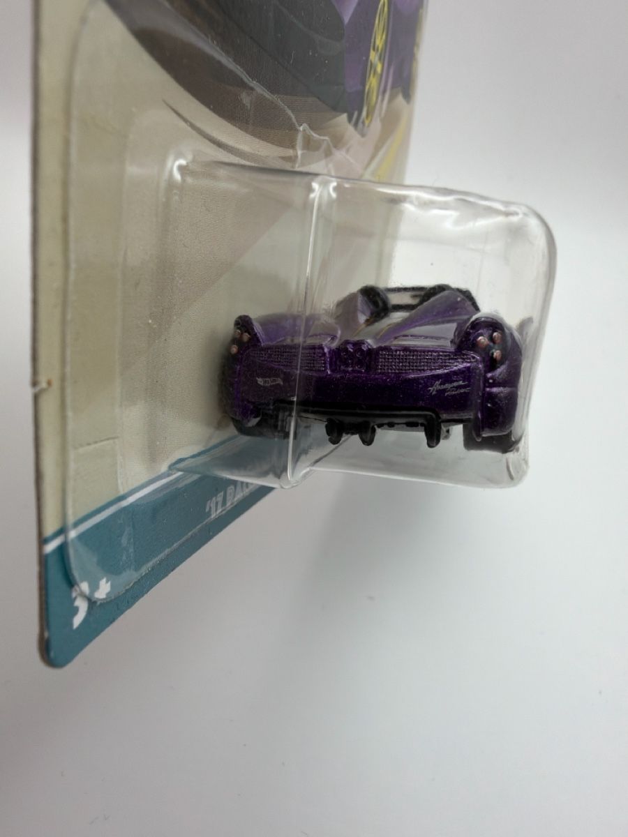 Hot Wheels🔥🛞 '17 Pagani Huayra Roadster, Lila (Neu (gemäss Beschreibung ...
