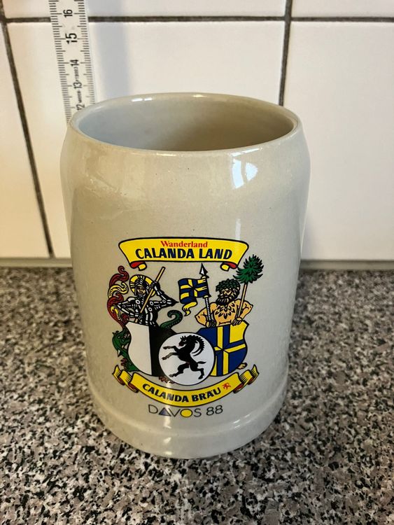 Boccale in ceramica 0,5L "Wanderland Calanda Land Davos 88" (Gebraucht ...