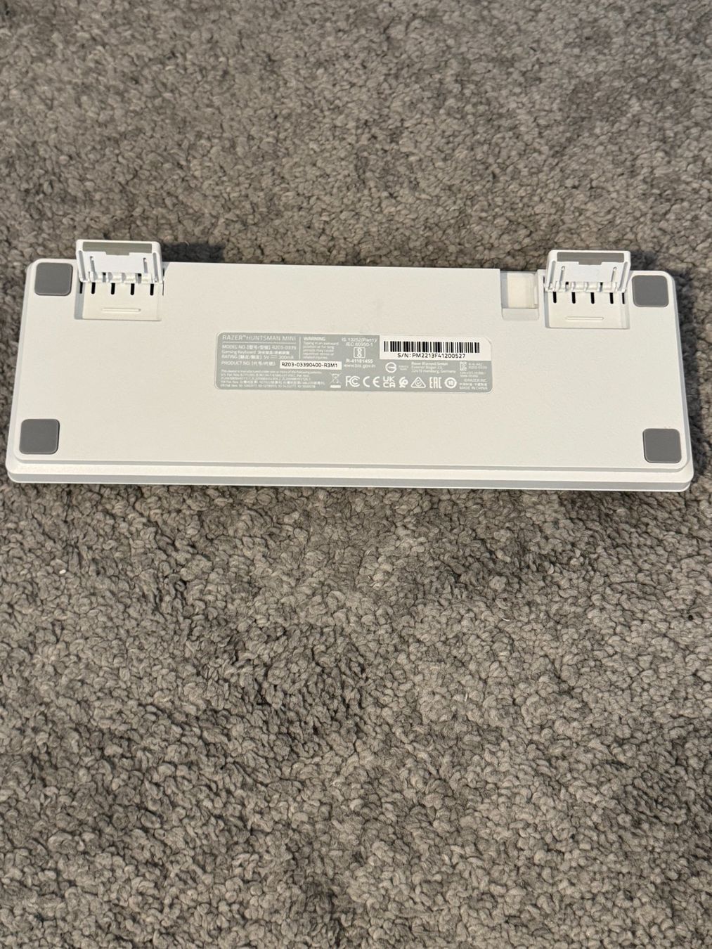 (Gaming Tastatur) Razer Huntsman Mini Weiss (Gebraucht) in Unterägeri ...