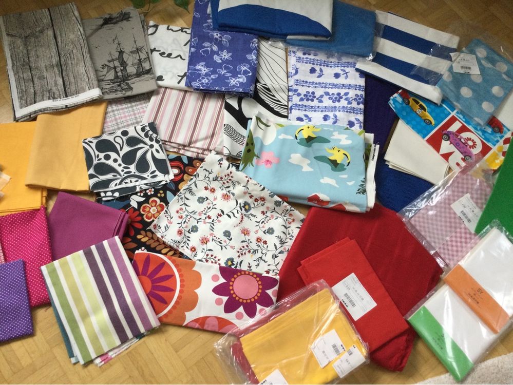 Stoffe zum Nähen im Paket (Neu (gemäss Beschreibung)) in Neuhausen am ...