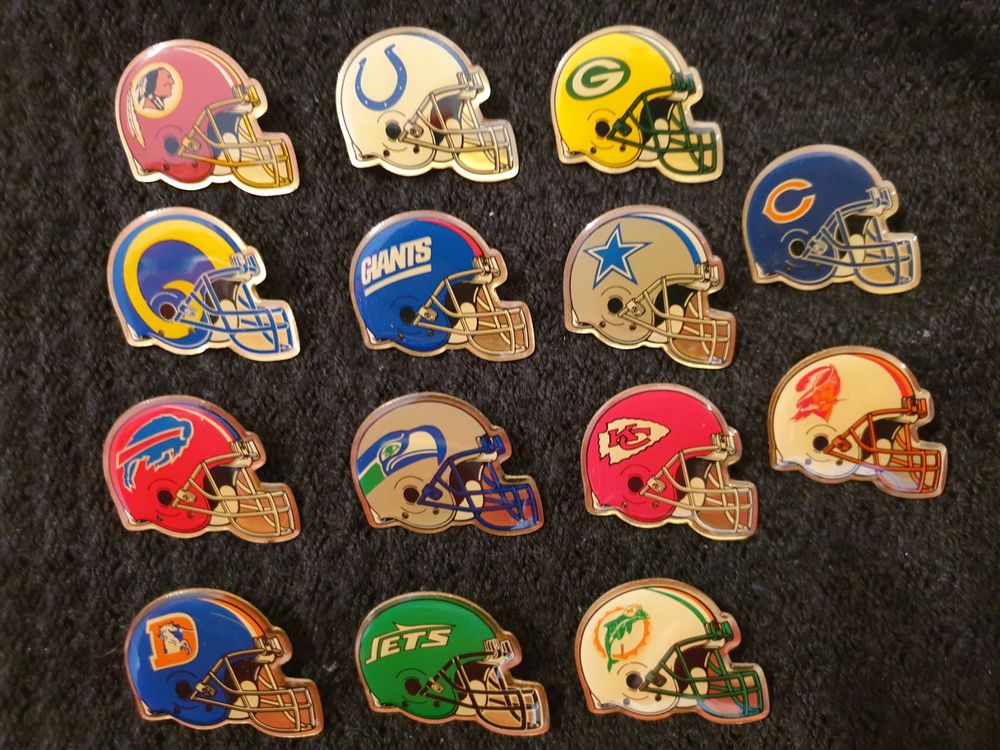 Pins NFL Teams aus den 1990ern (D'occasion) à Strengelbach pour CHF 11 ...