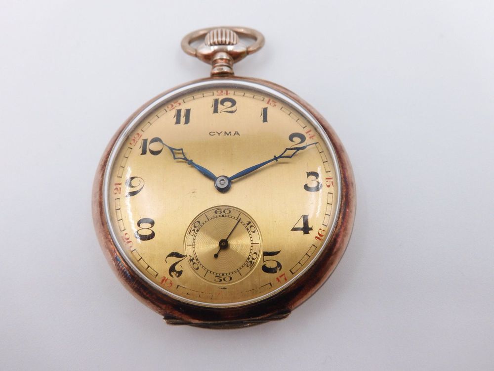 CYMA Taschenuhr Silber | Kaufen auf Ricardo