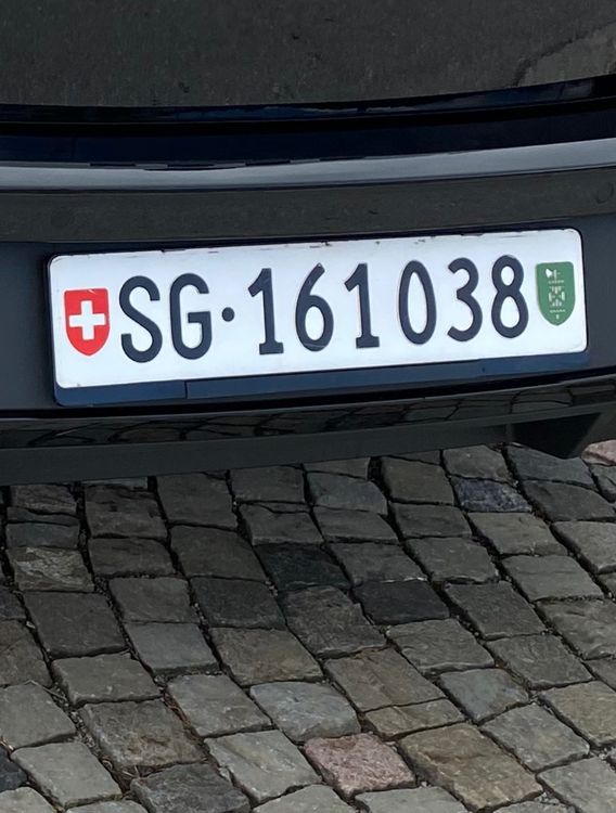 Autonummer: SG 161038 (Gebraucht) in für CHF 105 – mit Lieferung auf ...