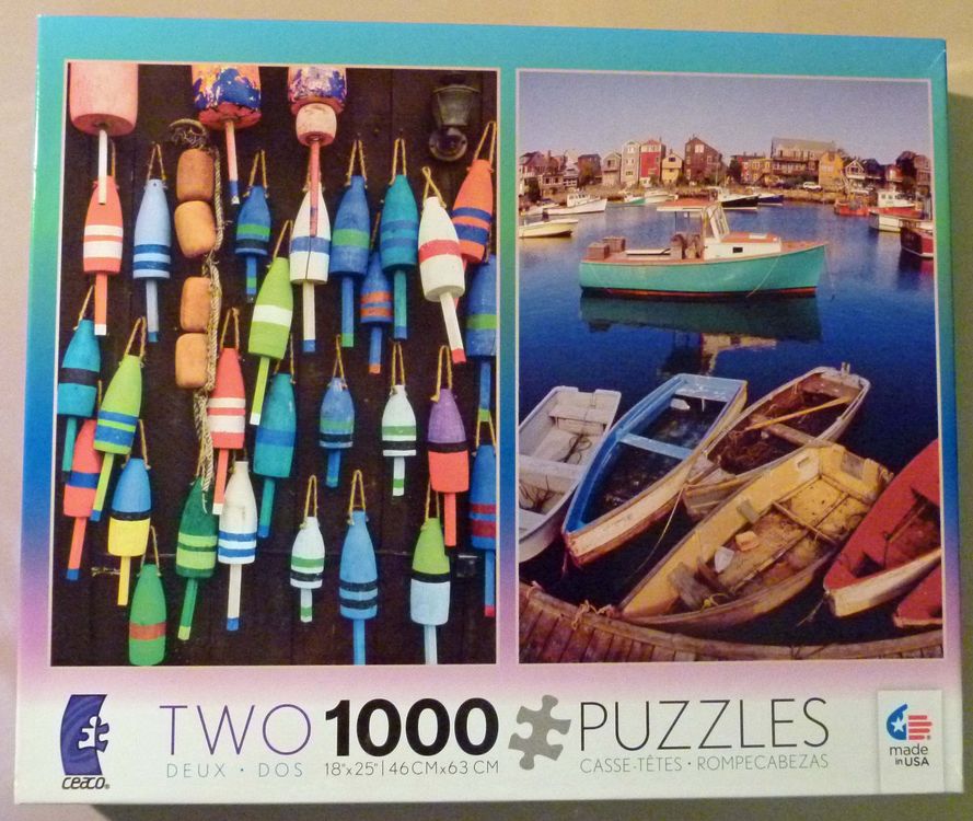 Puzzle 2x 1000 Teile USA (Gebraucht) in Basel für CHF 3 – mit Lieferung ...