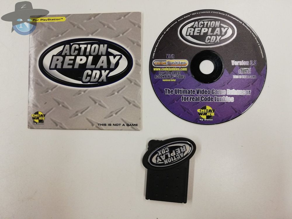 Action Replay CDX ( Karte + Disc) für Playstation 1 PS1 (Gebraucht) in ...