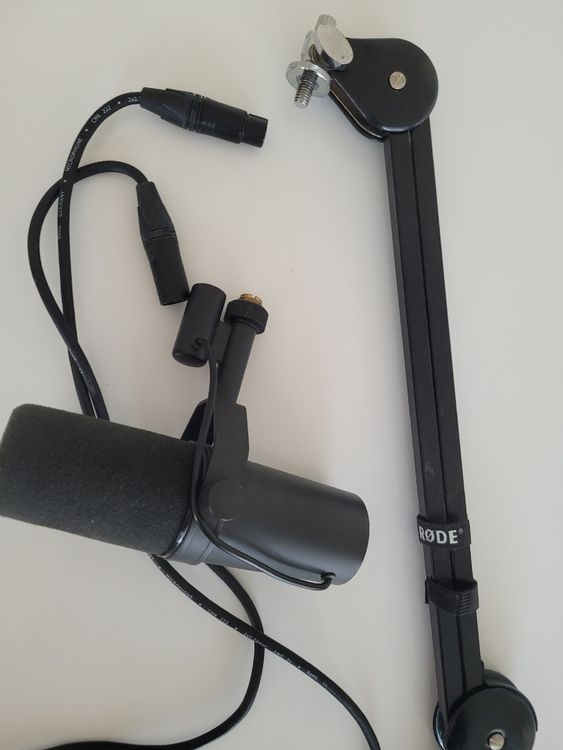 Shure SM7B + Rode PSA1 Mikrofon Arm (Gebraucht) in Baar für CHF 275 ...