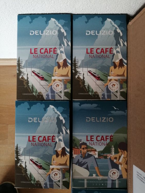 25 Packungen Delizio Kaffee Kabseln Le Café National Aktion | Kaufen ...