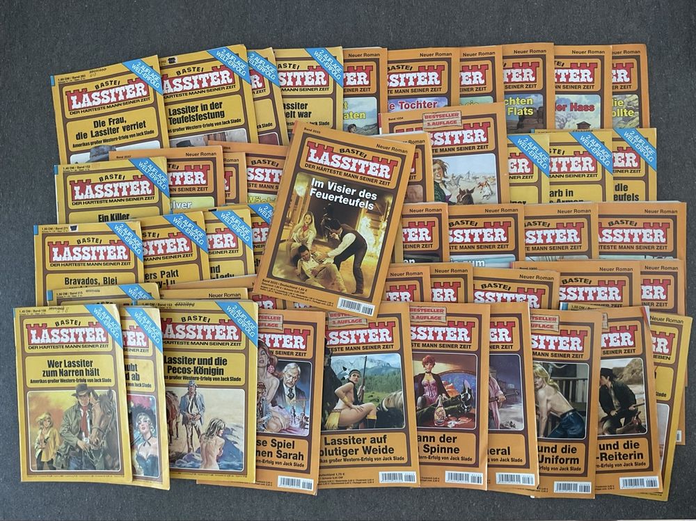 Lassiter Sammlung - Western Romane Konvolut, 50 St. (Gebraucht) in ...