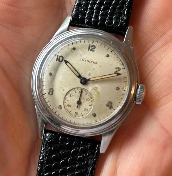 Montre vintage Longines militaire 31mm fonctionne 1950 | Kaufen auf Ricardo