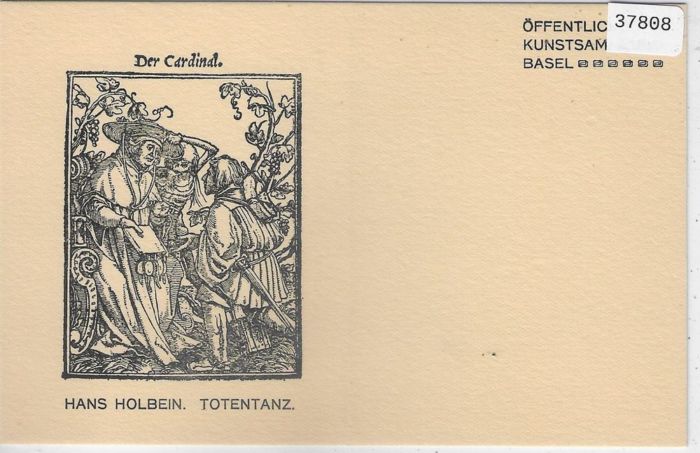 Basel - Hans Holbein - Totentanz - Der Cardinal | Kaufen auf Ricardo