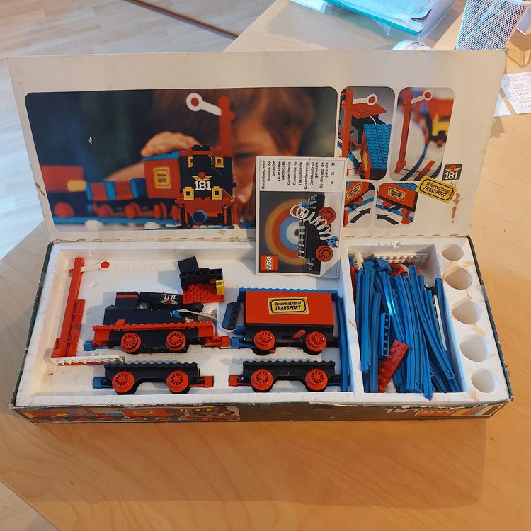 LEGO 181 Eisenbahn aus den 70er Jahren (Vintage) (Gebraucht) in Lupfig ...