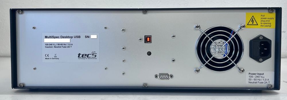 Tec5 MultiSpec CCD UV-VIS Detector Array Spectrometer System (Gebraucht) in Niederdorf für CHF ...