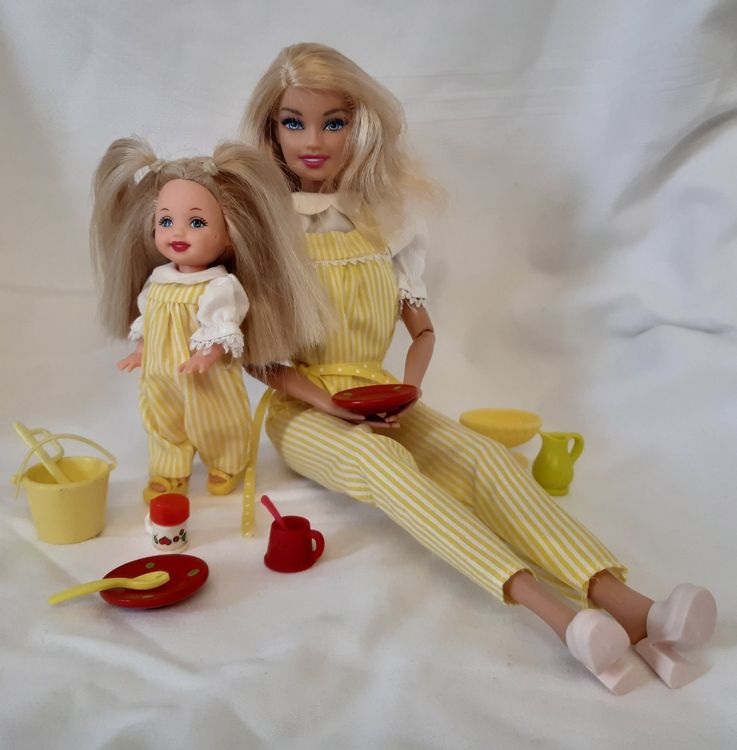 Barbie und Kelly "Heart Family"-Outfit #9595 (1986) | Kaufen auf Ricardo