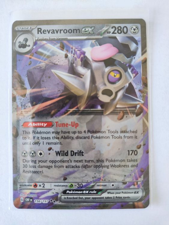 Pokemonkarte Obsidian Flames Revaroom EX 156/197 (Gebraucht) in Aarau ...