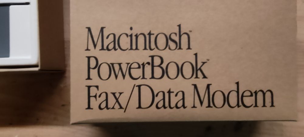 Apple Macintosh Powerbook Data Modem | Kaufen auf Ricardo