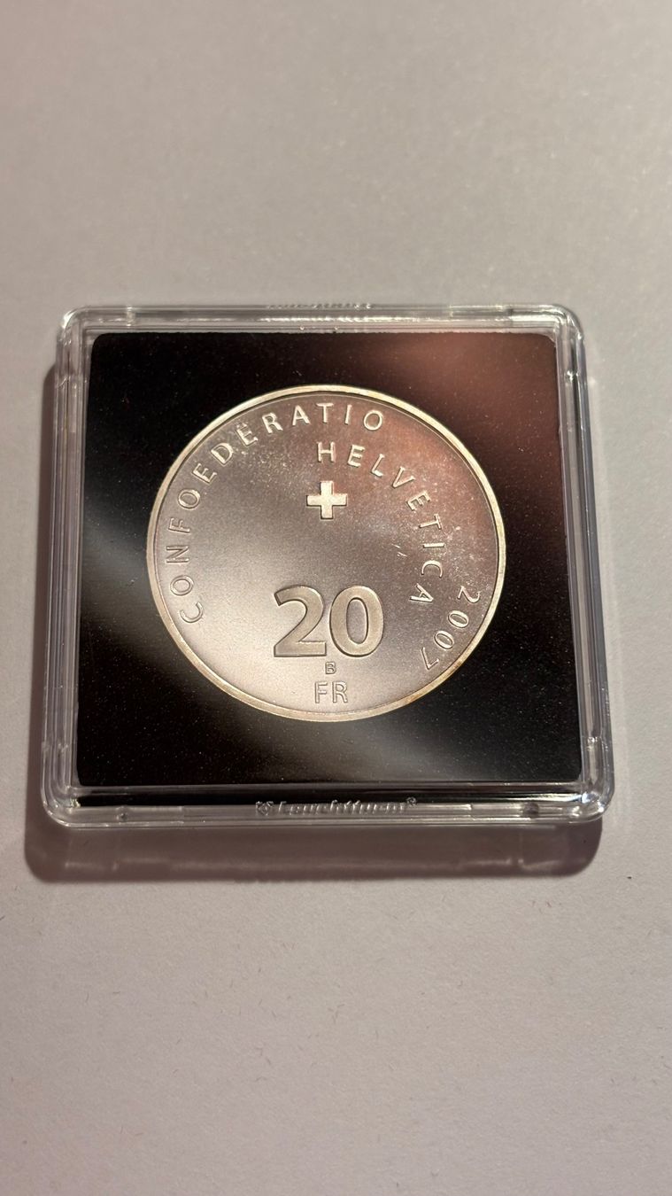 Pièce commémorative 20.- / 2007 (Munot Schaffhouse) (D'occasion) à ...