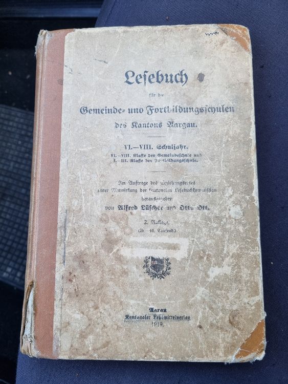 Alt buch 1919 (Gebraucht) in Ostermundigen für CHF 40 – nur Abholung ...