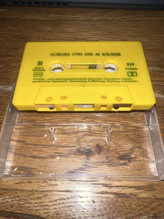 Ali Baba und die 40 Räuber - Hörspielkassette schwyzerdütsch (Gebraucht ...