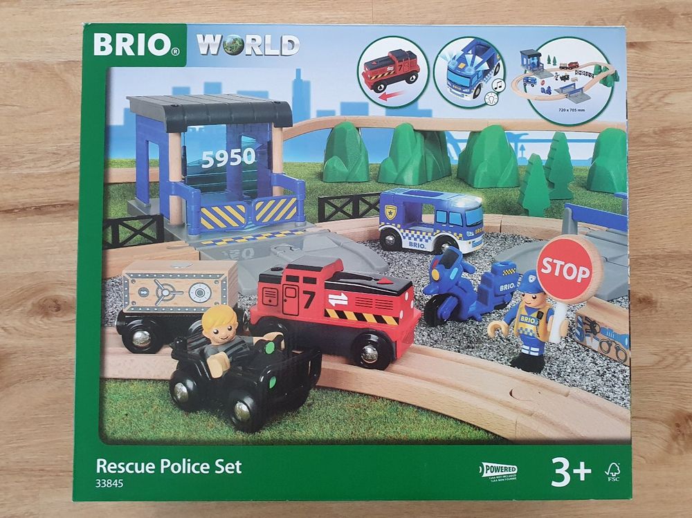 Brio 33845 Rescue police set (Neuf avec emballage d'origine) à ...
