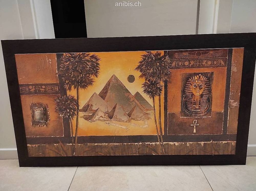Tableau en bois Egypte (Gebraucht) in Siviriez für CHF 50 – nur Abholung auf Ricardo kaufen