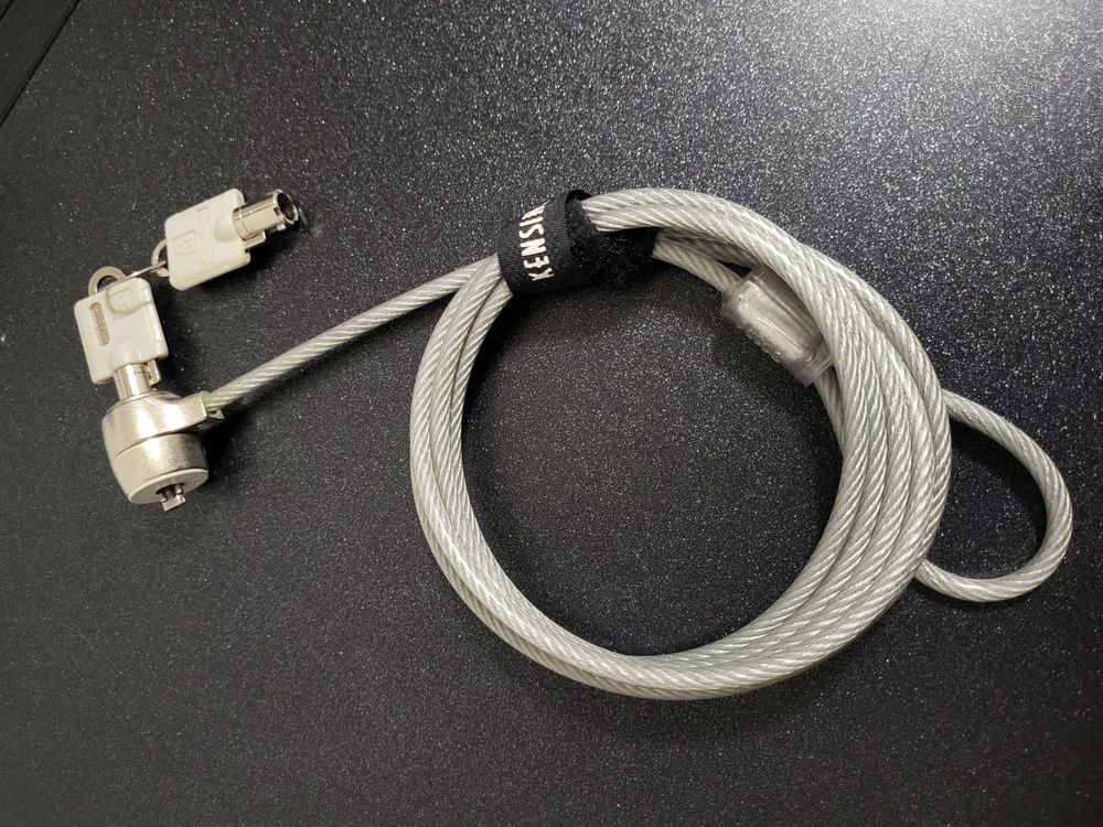 1.8m Kensington Laptop Computer Lock Schloss 2 Schlüssel (Neu (gemäss ...