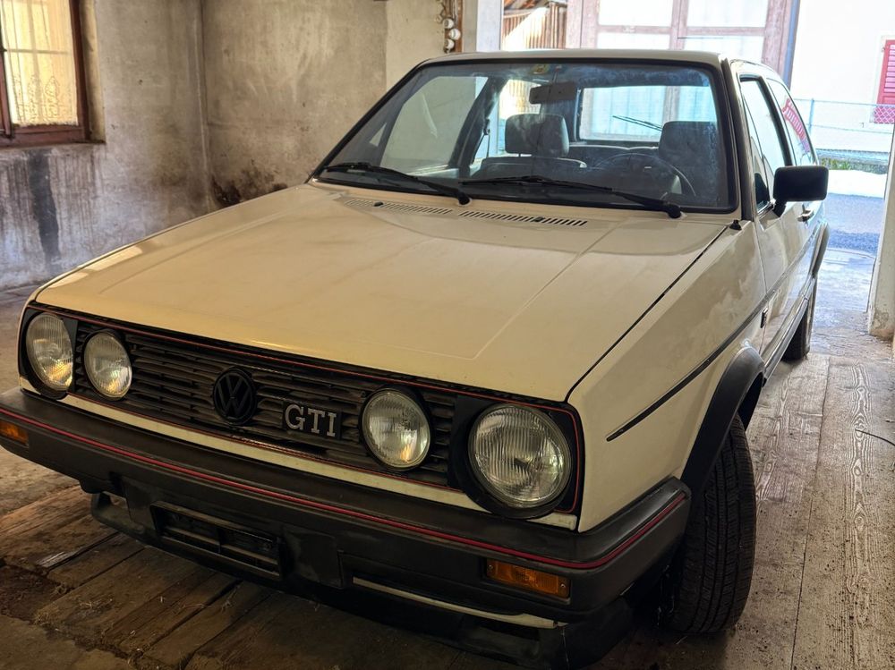 VW Golf GTI, Jg. 1987, 3 Türer (Defekt) in Muhen für CHF 1 – nur ...