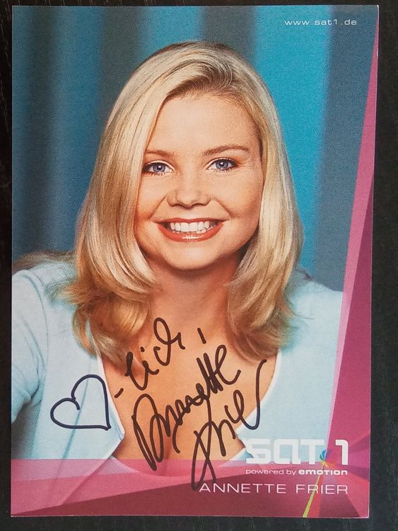 Annette Frier Autogramm signiert Fotopostkarte 10x15cm | Kaufen auf Ricardo
